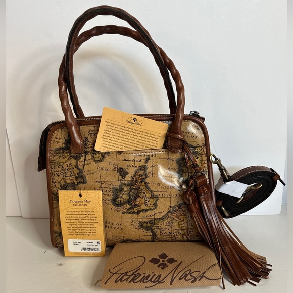 Patricia Nash | Bags | Nwt Patricia Nash European Map ...